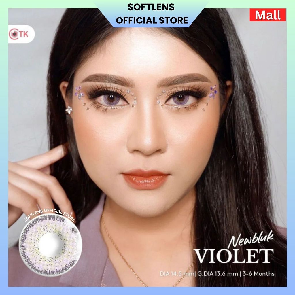 Jual Softlens Official Newbluk Normal & Minus By CTK 14.5MM | Shopee ...
