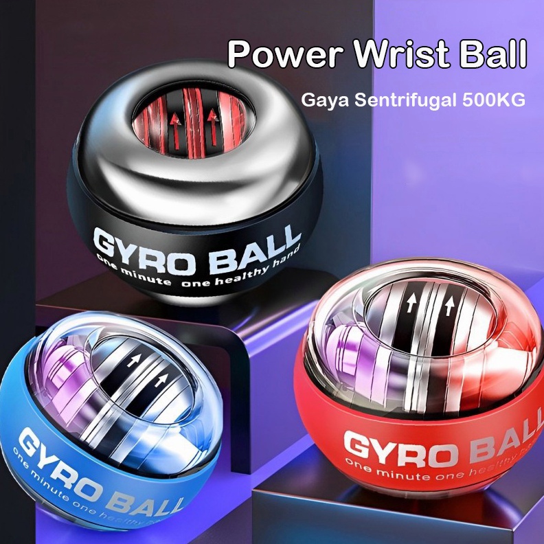 Jual KODE K29Z Gyro Ball Spinner Powerball Power Wrist Ball LED Auto ...