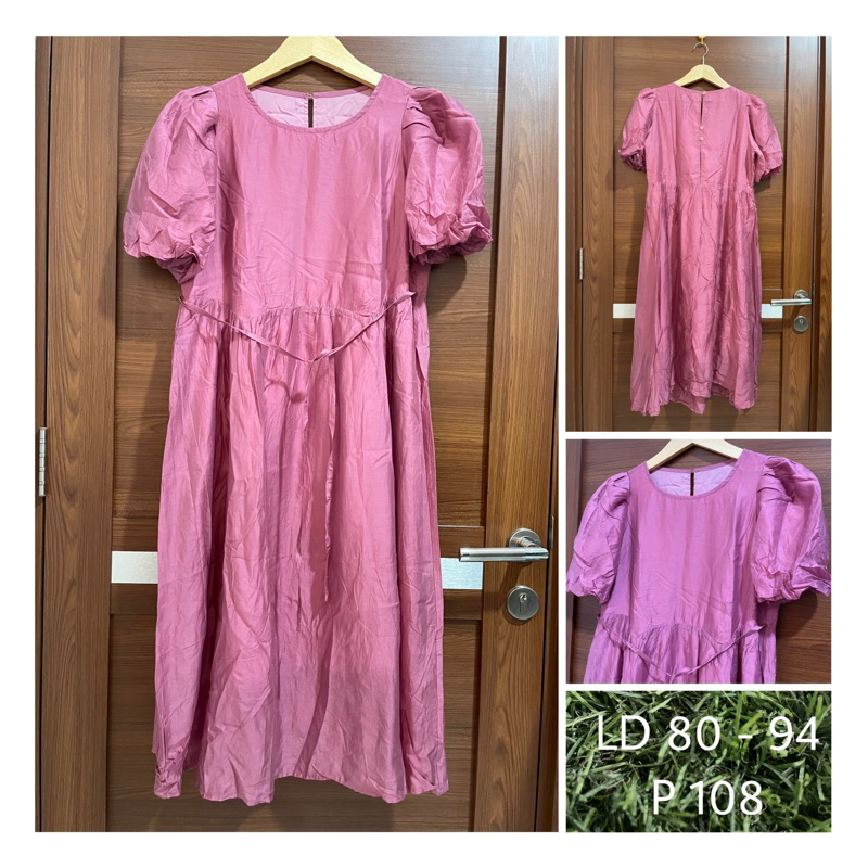Jual dress cantik lengan balon | Shopee Indonesia
