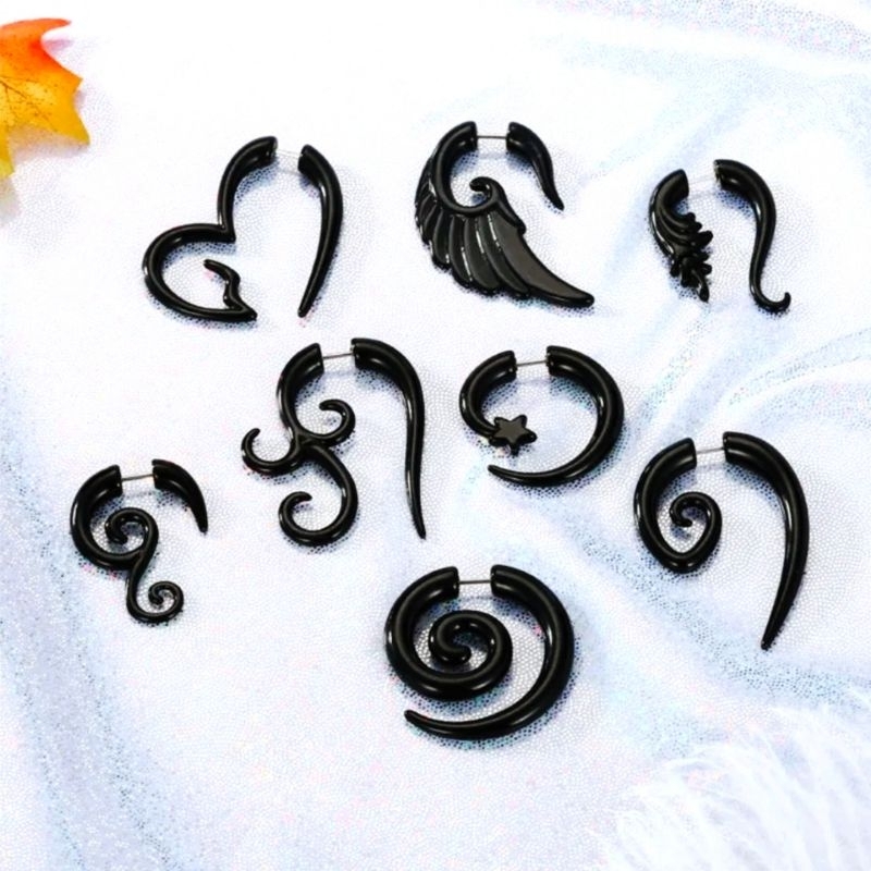 Jual TINDIK TELINGA AKRILIK / PIERCING AKRILIK / ANTING TELINGA ...