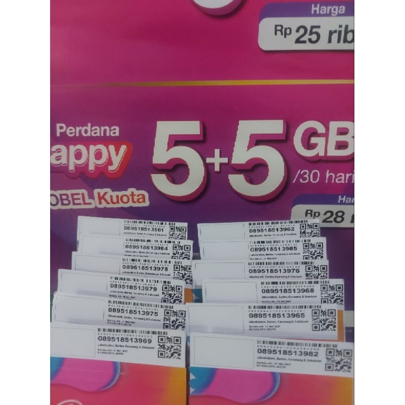 Jual PERDANA TRI fresh 5GB siap pakai | Shopee Indonesia