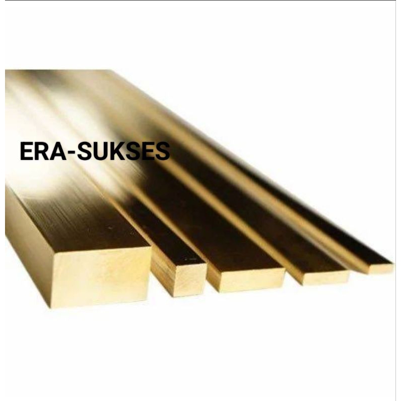 Jual brass inlay kuningan 5mm × 5mm × 1000mm | Shopee Indonesia