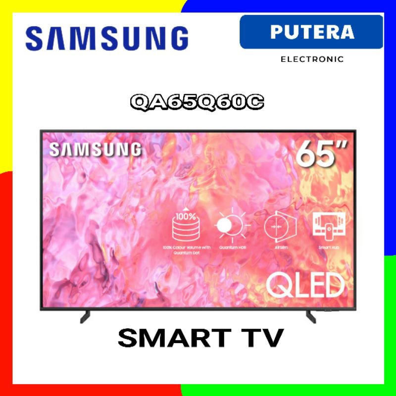 Jual SAMSUNG SMART TV 65 inch 4K QLED QA65Q60C 2023 series Q60C ...