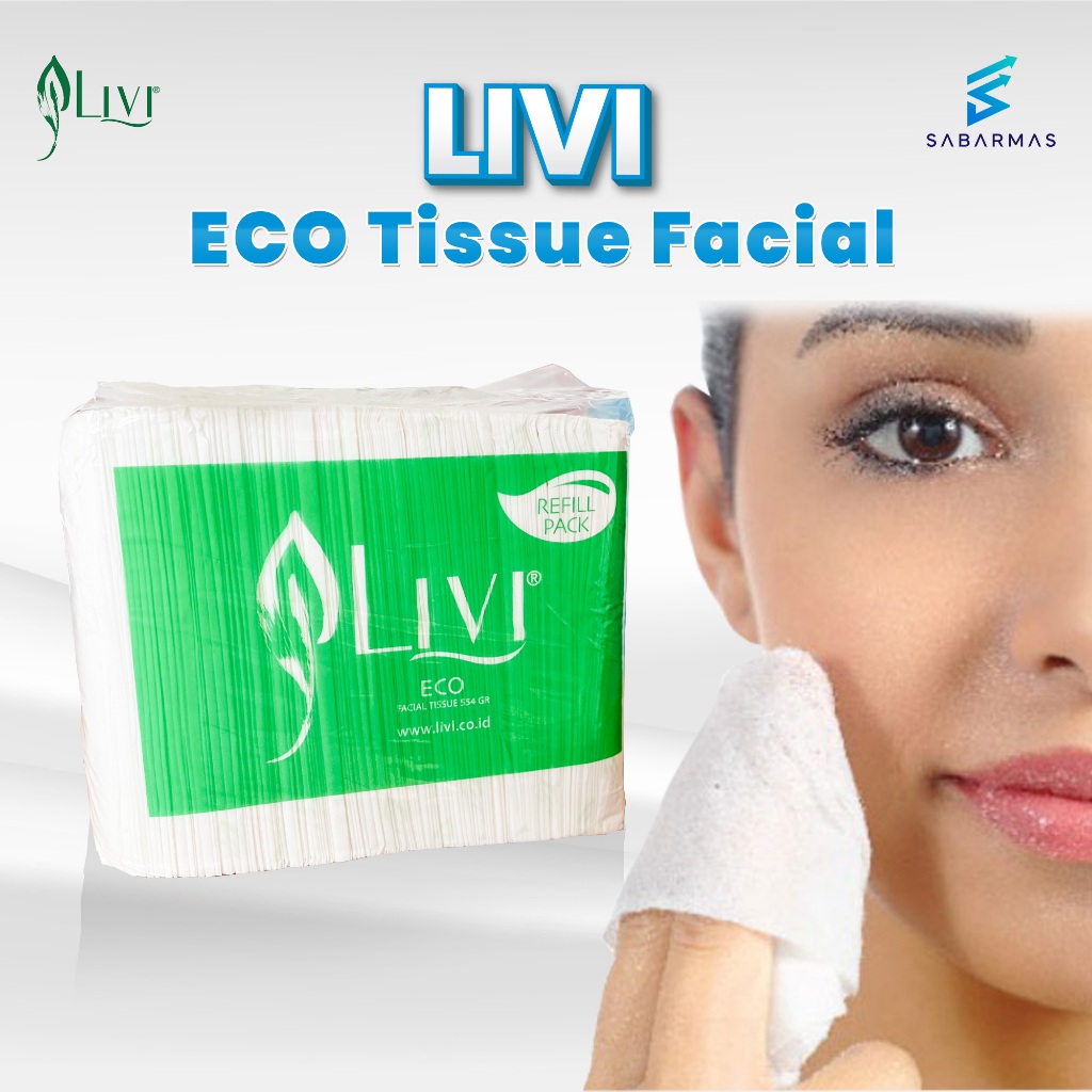 Jual LIVI ECO Tissue Facial Refill 580s | Shopee Indonesia
