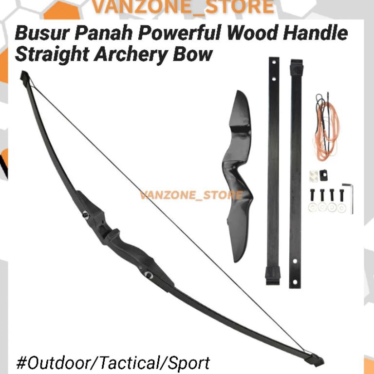 Jual KODE W83V Busur Panahan Powerful Recurve Archery Bow 4 LBS 36215 ...
