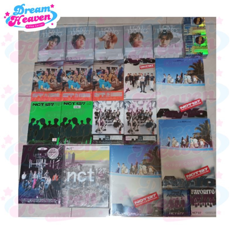 Jual ALBUM READY STOCK NCT 127 Be There For Me Fact Check Favorite Love ...
