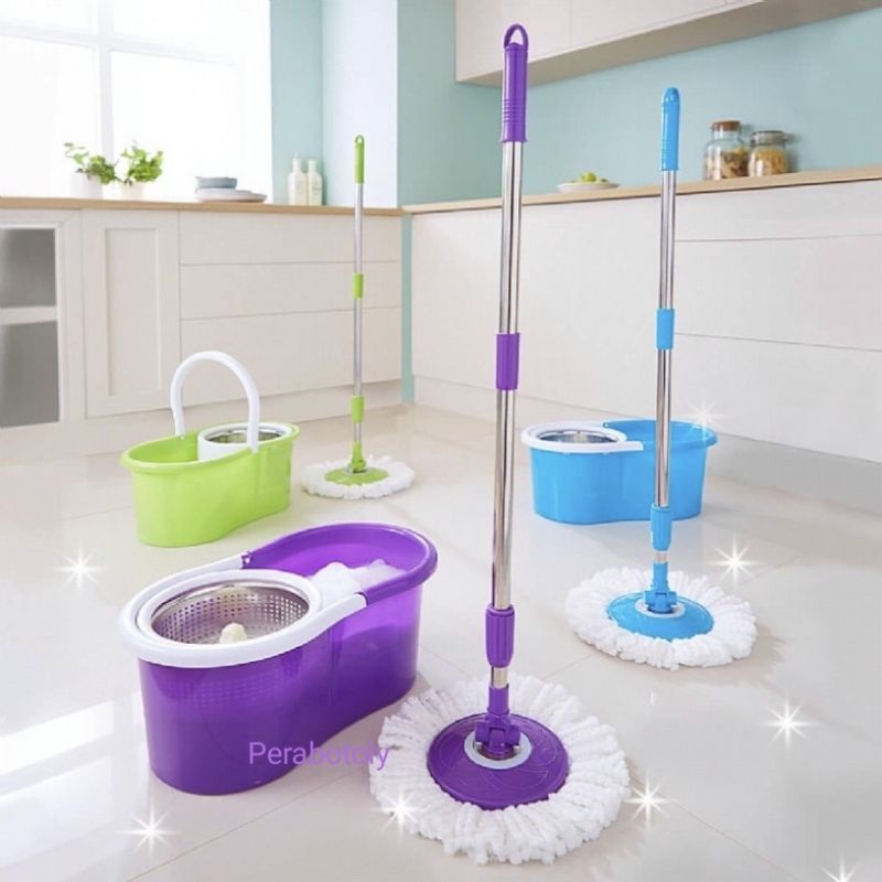 Jual Bolden Spin Mop Stainless/Alat Pengepel Putar | Shopee Indonesia