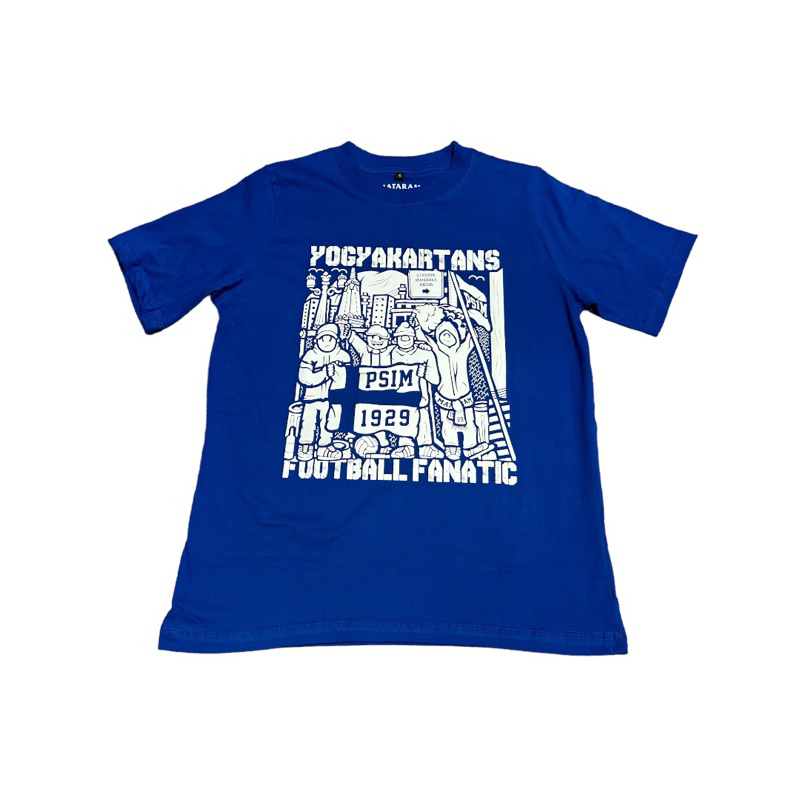 Jual Kaos Yogyakartans Football Fanatic (Blue Version) | Shopee Indonesia