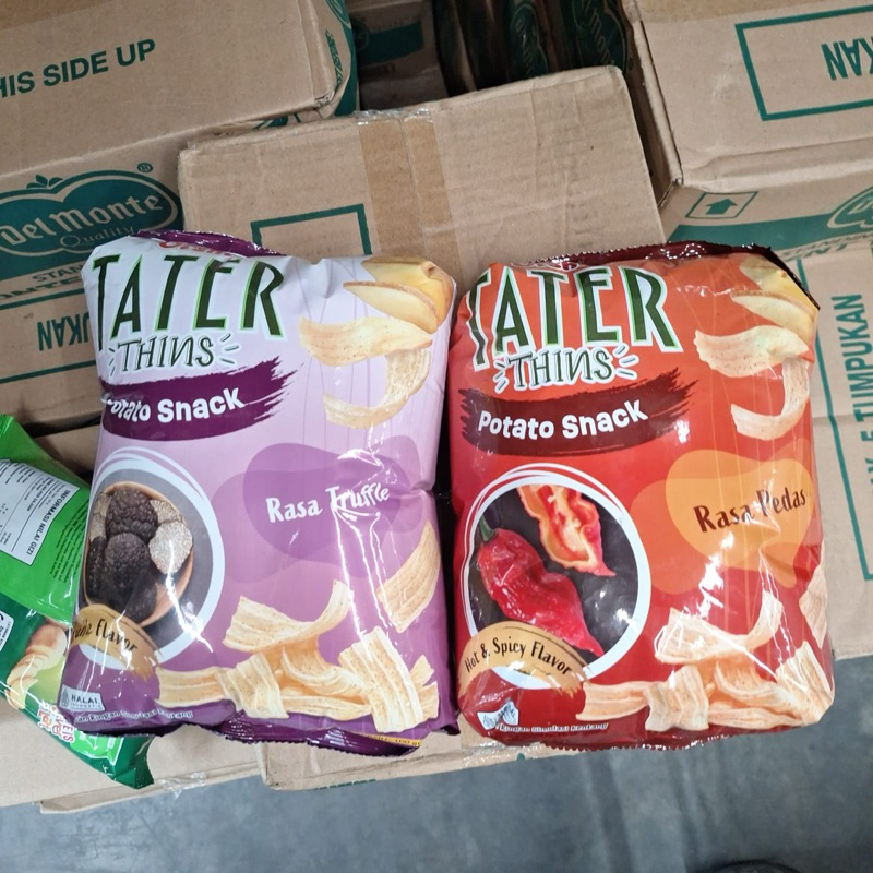 Jual oishi TATER THINS potato snack 100gram | Shopee Indonesia