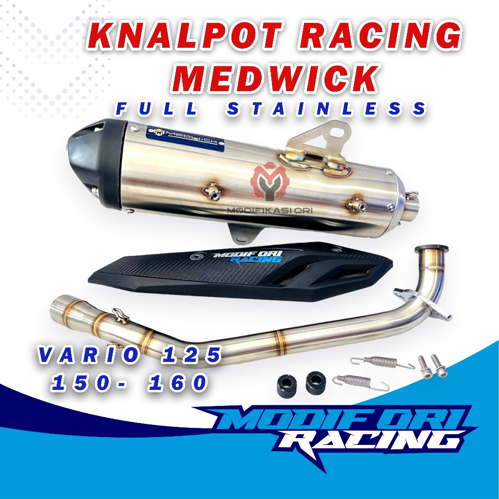 Jual Knalpot Racing VARIO 125 KENALPOT RACING Gen 2 - MEDWICK Racing ...