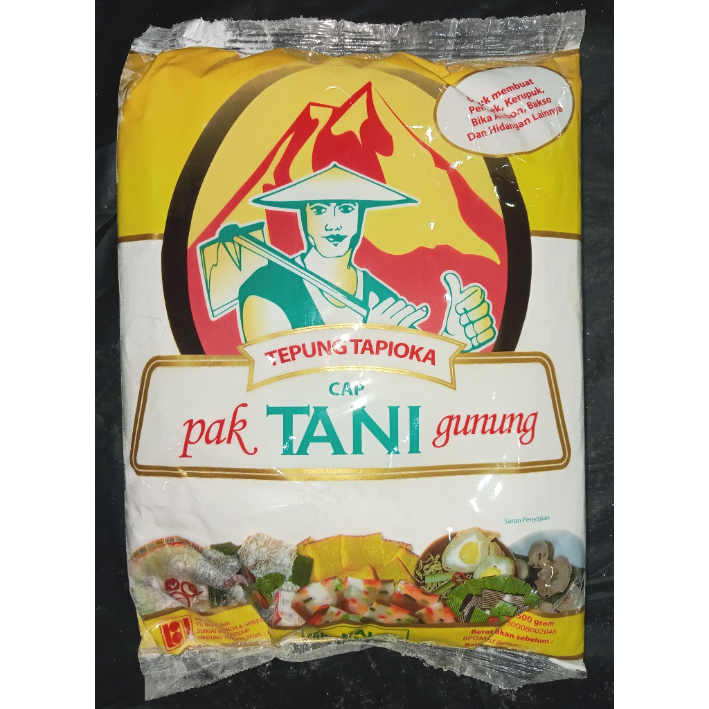 Jual Tepung Tapioka Cap Pak Tani Gunung 500 gr | Shopee Indonesia