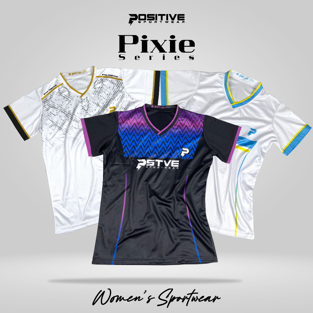 Jual Jersey Olahraga Gym Running Wanita PIXIE SERIES Positive Sportwear | Shopee Indonesia