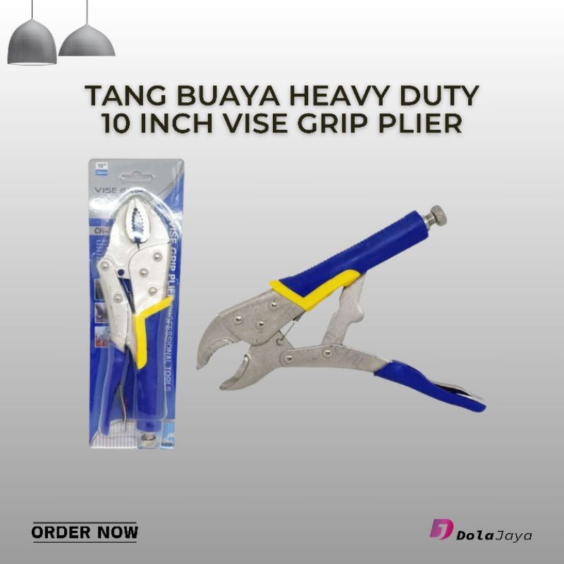 Jual Tang Buaya Heavy Duty 10 Inch (Vise Grip Plier) | Shopee Indonesia