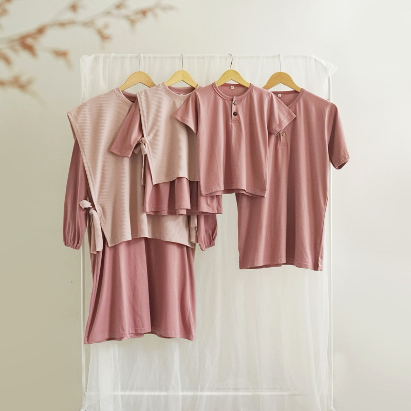 Jual Mamichan - Baju Couple Keluarga Family Set Pakaian Keluarga Busui ...