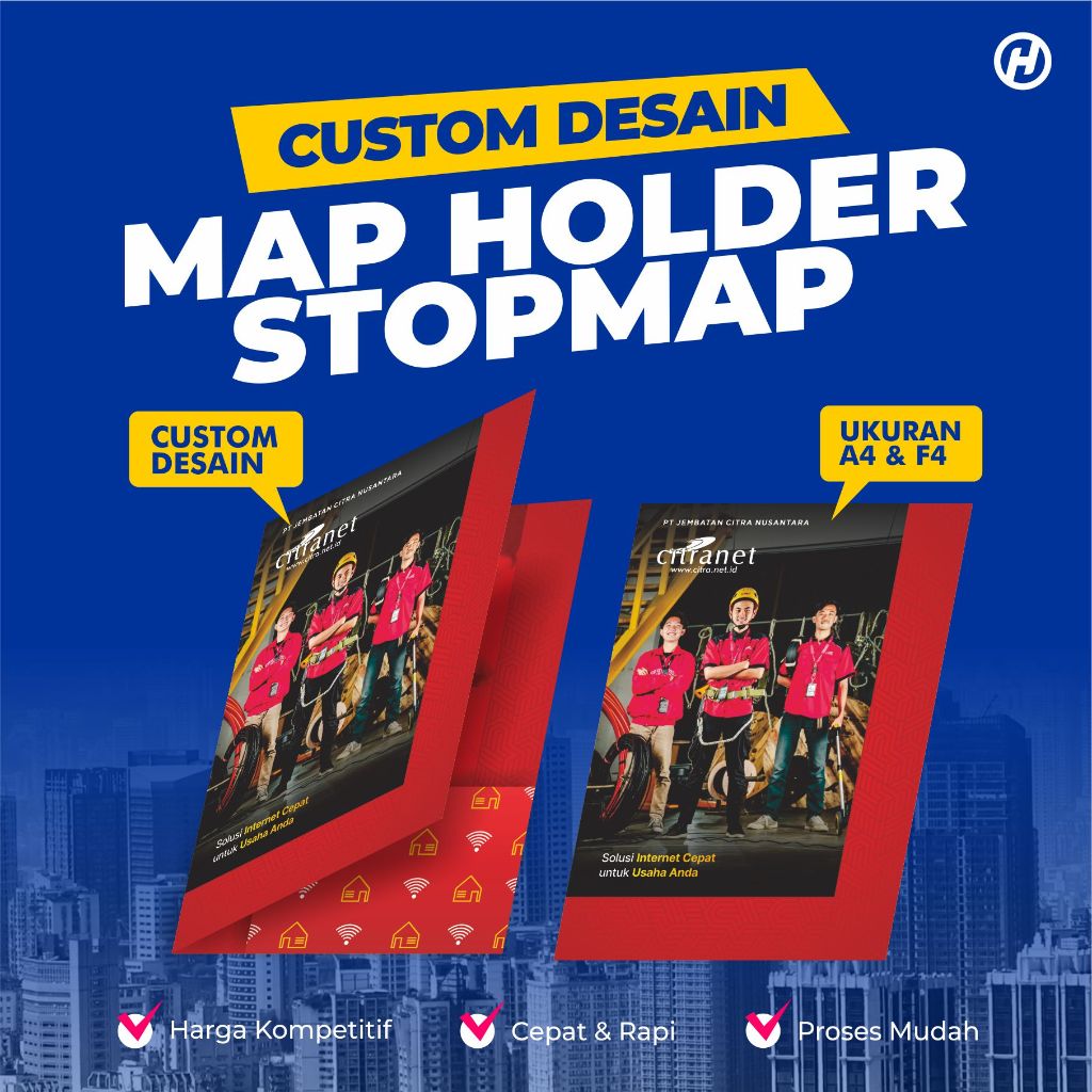 Jual MAP HOLDER STOPMAP A4/F4 FREE CUSTOM DESAIN - PERKANTORAN, SEKOLAH ...