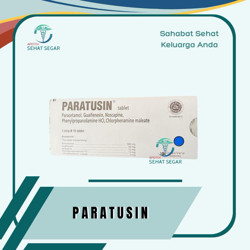 Jual PARATUSIN 1 STRIP @ 10 TAB | Shopee Indonesia