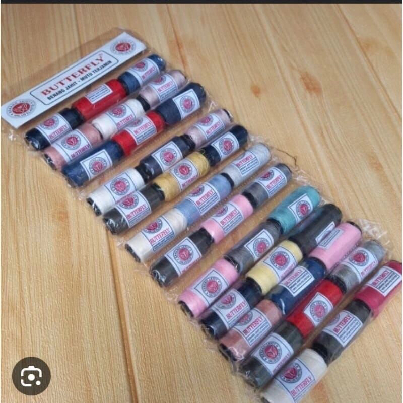Jual Benang Jahit Murah 1 Renceng Isi 36pcs | Shopee Indonesia