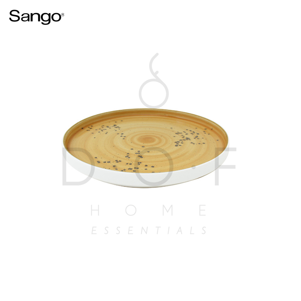 Jual SANGO KADEN PLATE SHORT STACKABLE 26CM SUNRISE YELLOW | Shopee ...