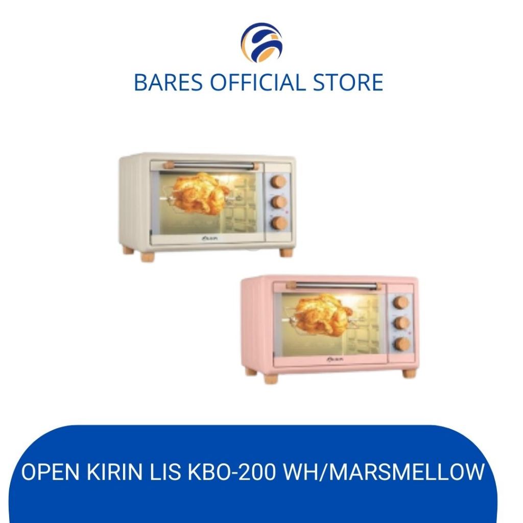 Jual Kirin KBO 200 Oven Listrik 20 L KBO-200 20 Liter Low Watt Electric Oven Marshmallow ...
