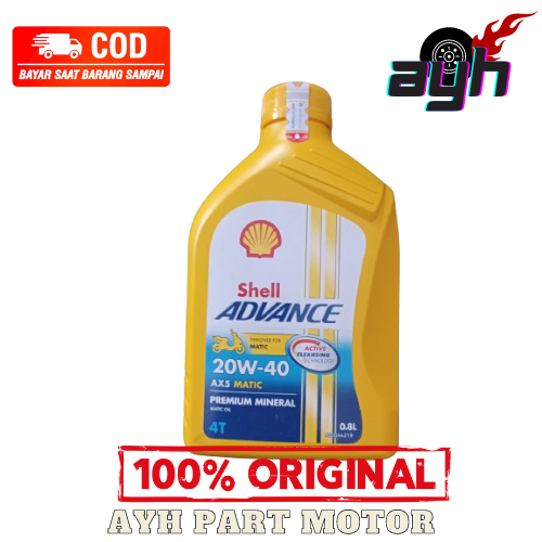Jual Oli shell advance 4T/20W-40/oli motor | Shopee Indonesia