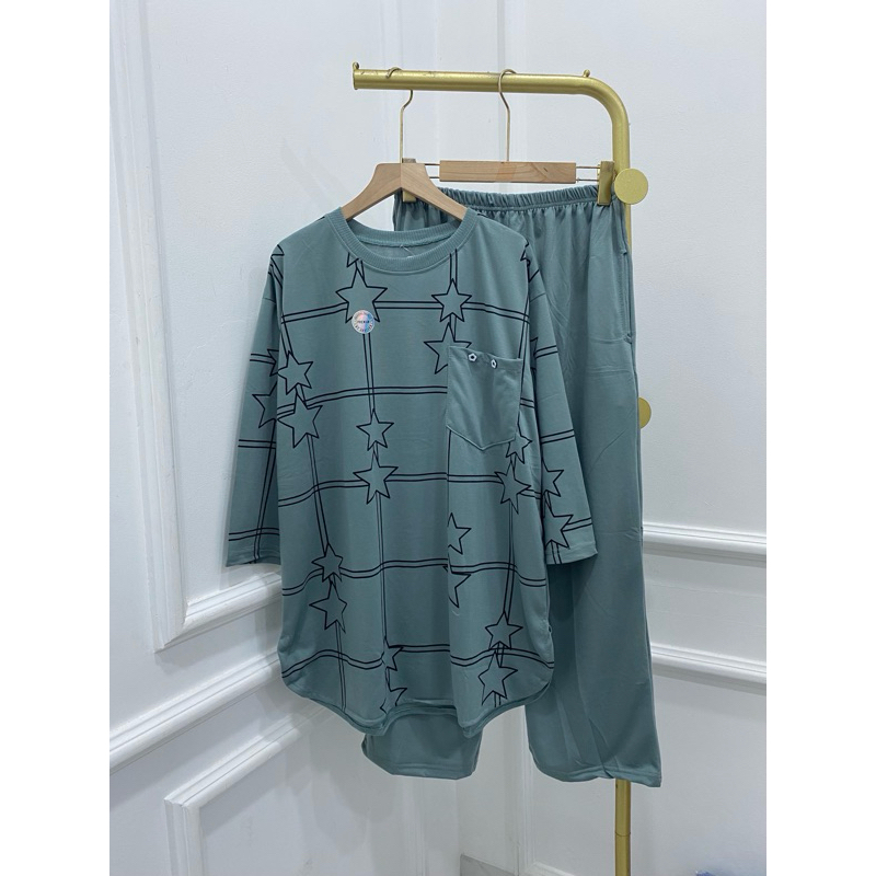 Jual STELAN KNIT SETCEL MURAH CARGO MOTIF JUMBO HALUS LEMBUT XXL KARET ...