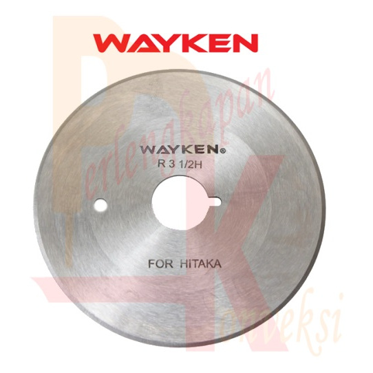 Jual Pisau Bulat WAYKEN R 3 1/2 H Inch Mesin Potong Bahan Kain YAMATO T2-88 OCTA YJ-90 Round ...