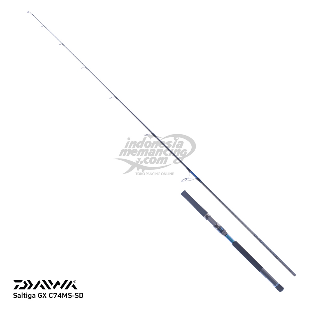 Jual Joran Spinning Daiwa Saltiga GX Tahun 2020 C74 MS-SD I C77 MHS-SD | Shopee Indonesia