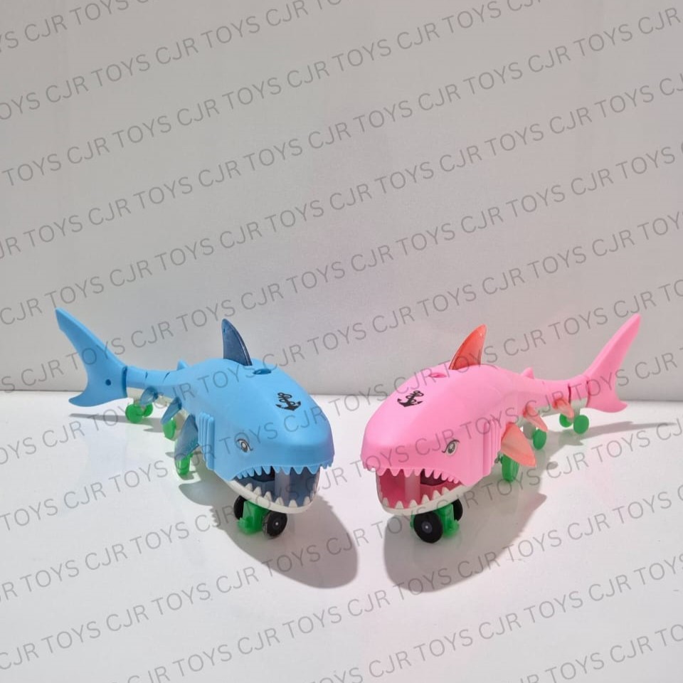 Jual Mainan Anak Baby Shark Berlampu dan Musik Berjalan di Darat ...
