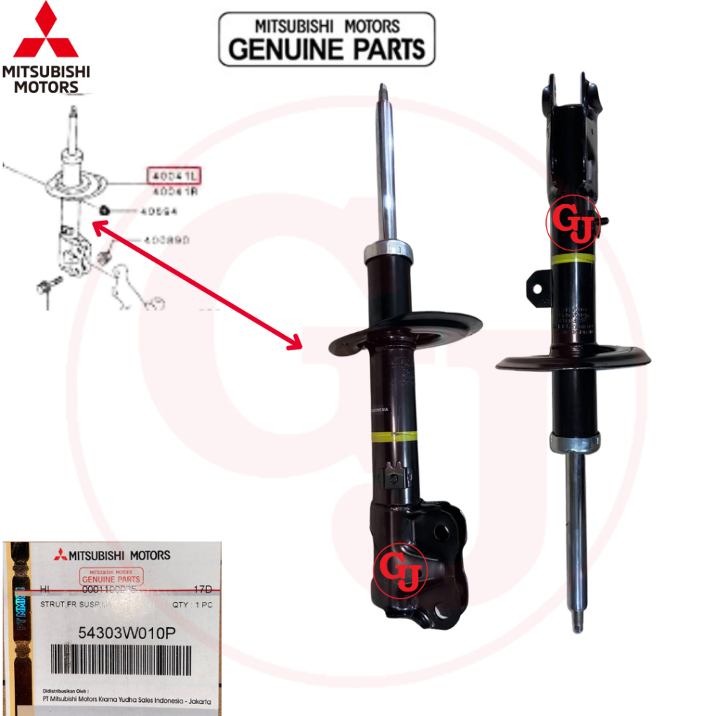 Jual SHOCK FR LH MITSUBISHI XPANDER 2021 54303W010P | Shopee Indonesia
