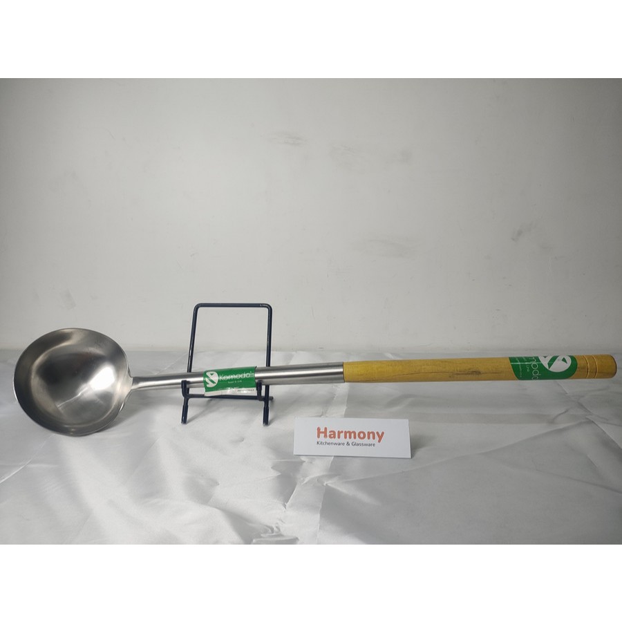 Jual Komodo Irus Sodet Gagang Kayu 65cm Laddle Spatula Nasi Goreng ...