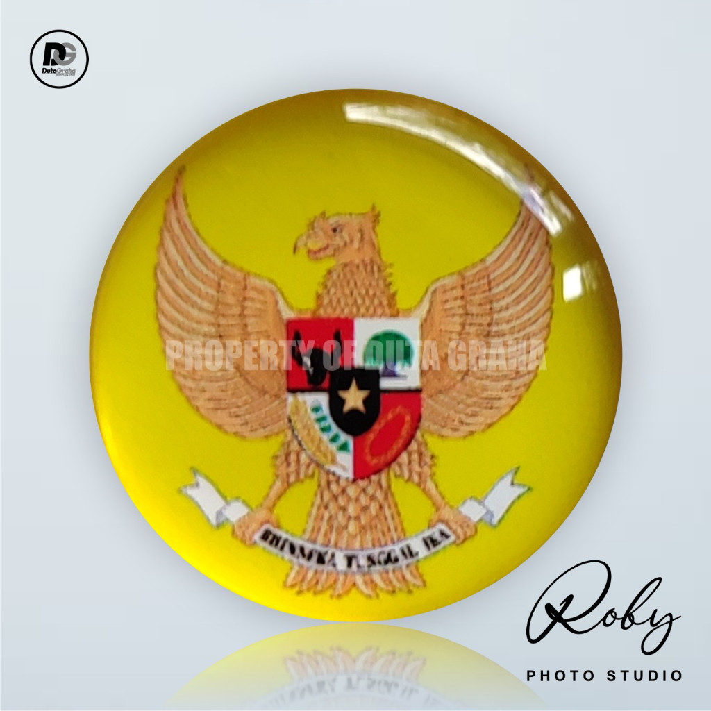 Jual [PIN RESIN] GARUDA PANCASILA KUNING Pin Bros Aksesoris Souvenir ...