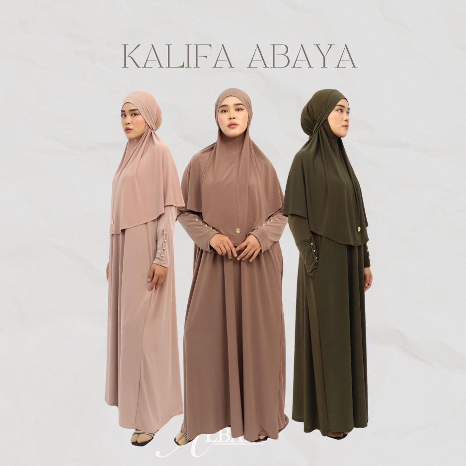 Jual Kalifa Abaya Jersey By Albani | Shopee Indonesia