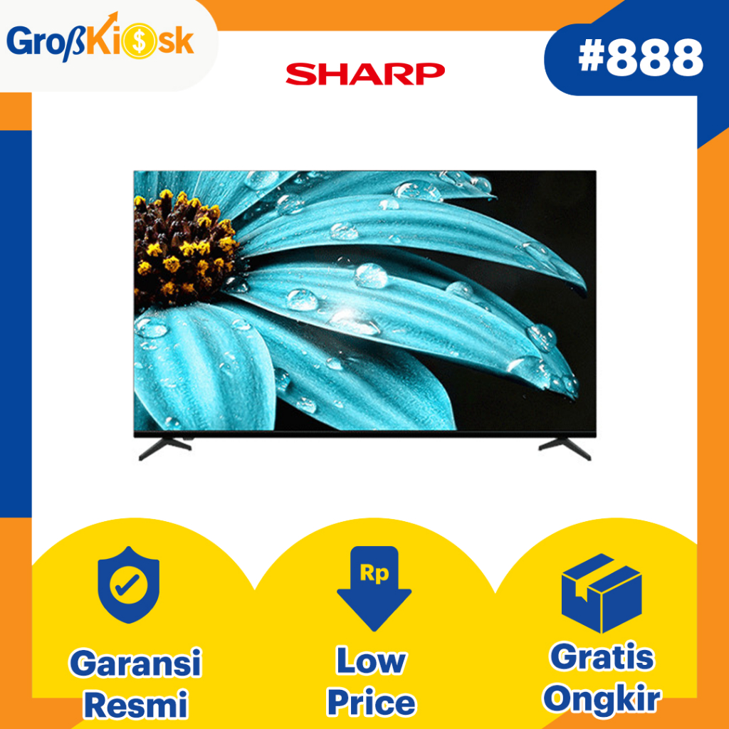 Jual LED TV 55 INCH SHARP 4K 4T-C55FJ1X / 4T C55FJ1X / 4TC55FJ1X | Shopee Indonesia