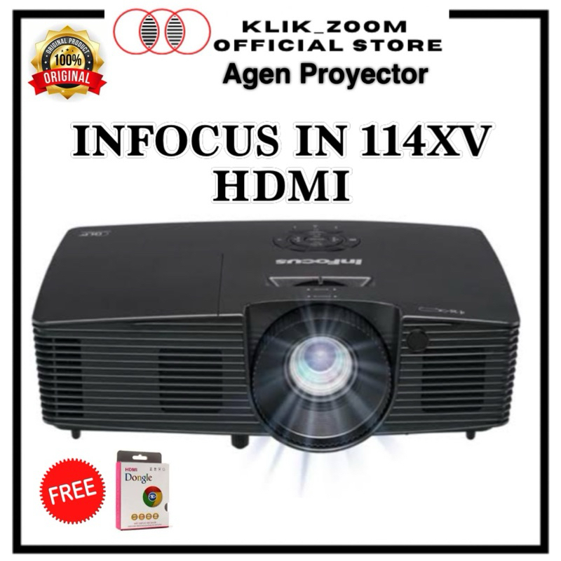 Jual PROYECTOR INFOCUS IN 114XV ORIGINAL | Shopee Indonesia