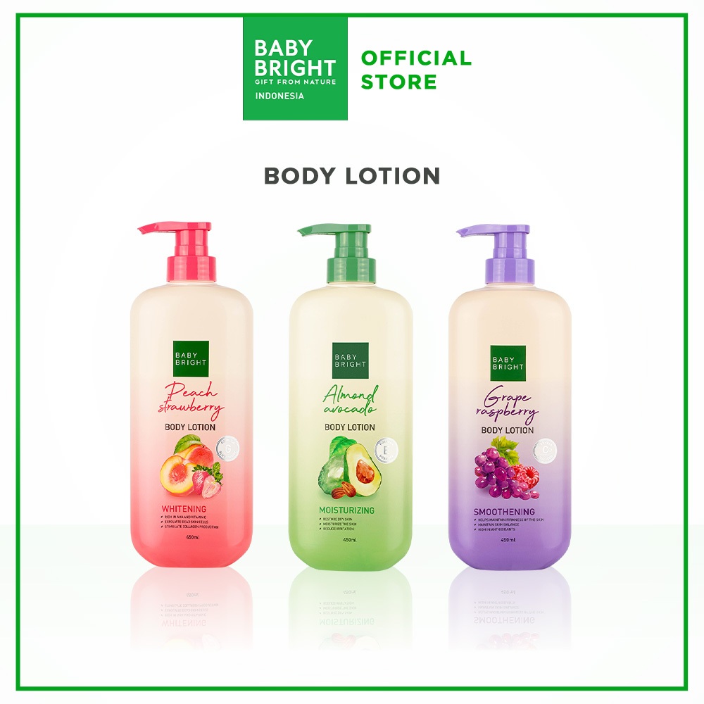 Jual Body Lotion 450ml Baby Bright | Shopee Indonesia