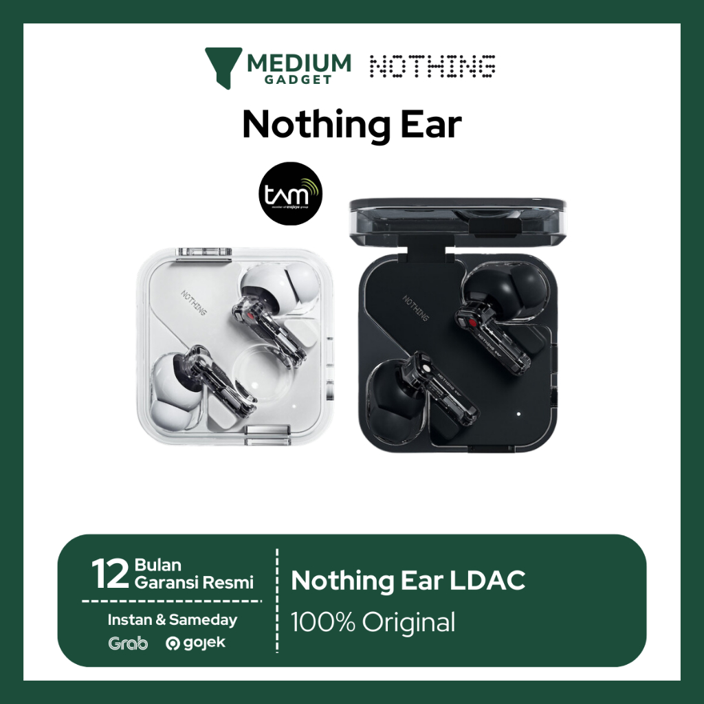 Jual Nothing Ear 2024 NEW Version LDAC TWS Garansi Resmi TAM | Shopee ...