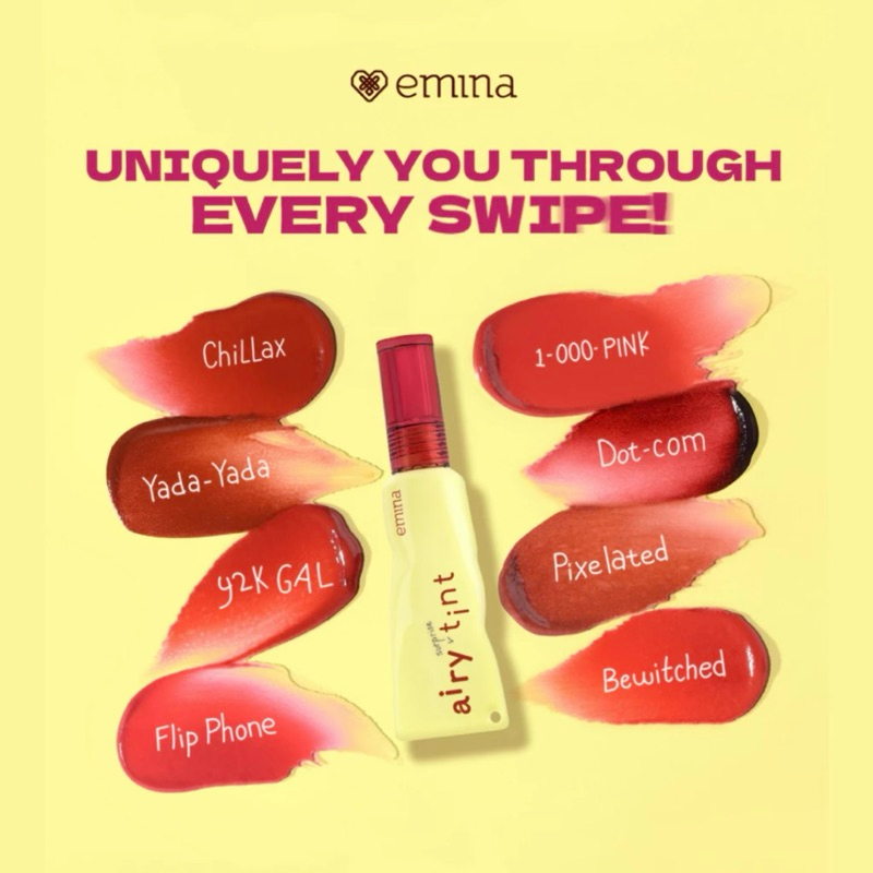 Jual EMINA AIRY SURPRISE TINT | Shopee Indonesia
