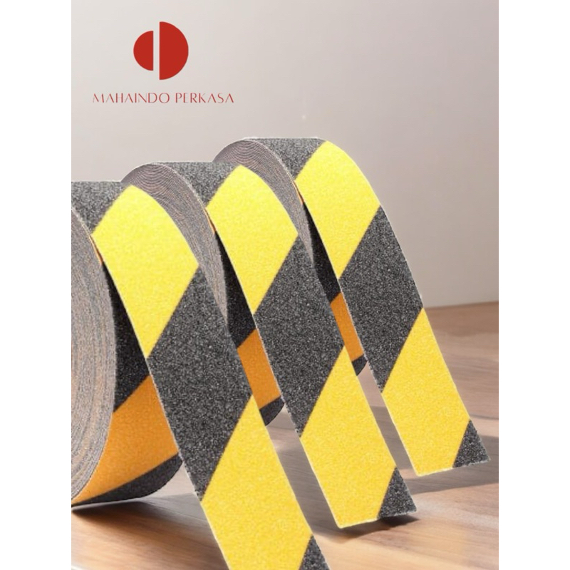 Jual Lakban Lantai Tape Anti Slip Lantai / Safety Walk 2" x 5 Mtr | Shopee Indonesia