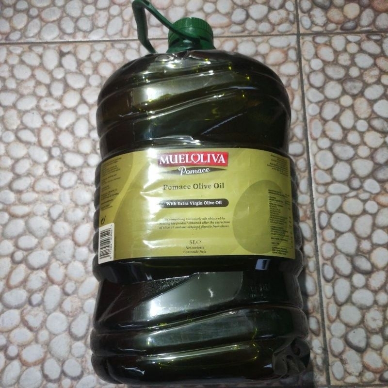 Jual MUELOLIVA POMACE OLIVE OIL WITH EXTRA VIRGIN OLIVE OIL 5L | Shopee ...