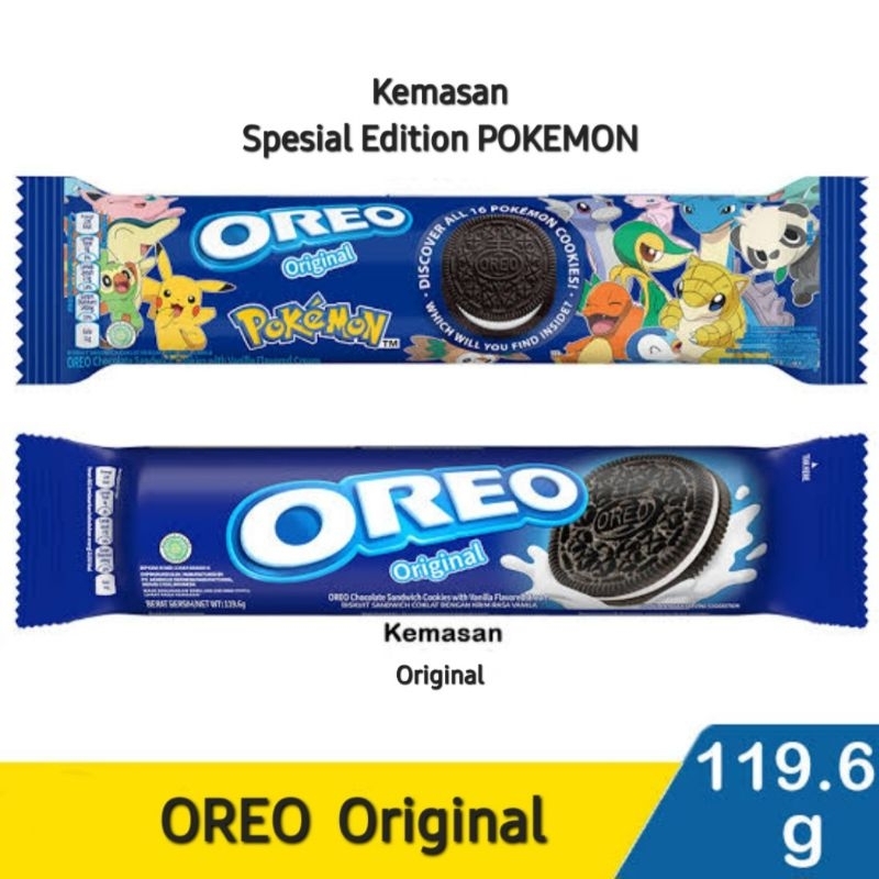 Jual Oreo Sandwich Cookies Original Kemasan 119 grm | Shopee Indonesia