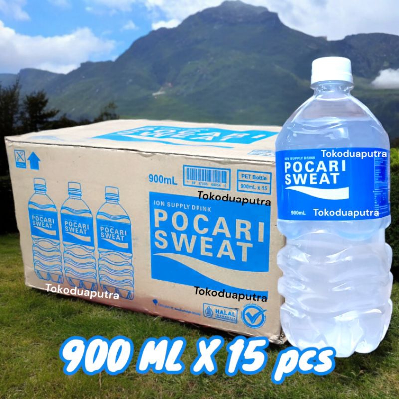 Jual Pocari sweat 900 Ml 1 karton X 15 Pcs /Pocari Sweat 900 Ml | Shopee Indonesia