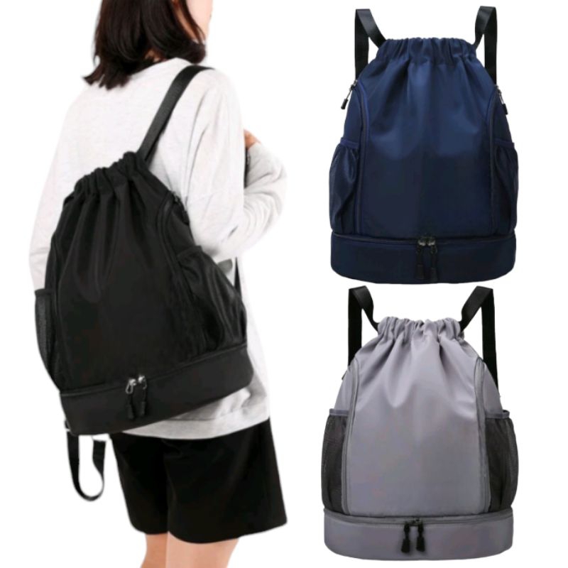 Jual (SALESO)TAS RANSEL SERUT OLAHRAGA POLOS TAS TAS RANSEL SERUT MULTI ...