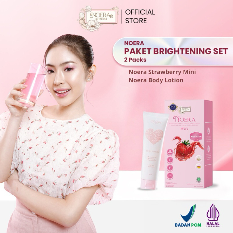 Jual Paket Bundle Noera Collagen Drink Mini Size + Noera Brightening ...