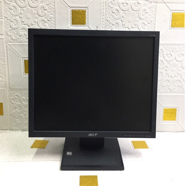 Jual OBRAL MONITOR ACER 17 INCHI KOTAK,NO MINUS SECOND ORIGINAL NORMAL ...