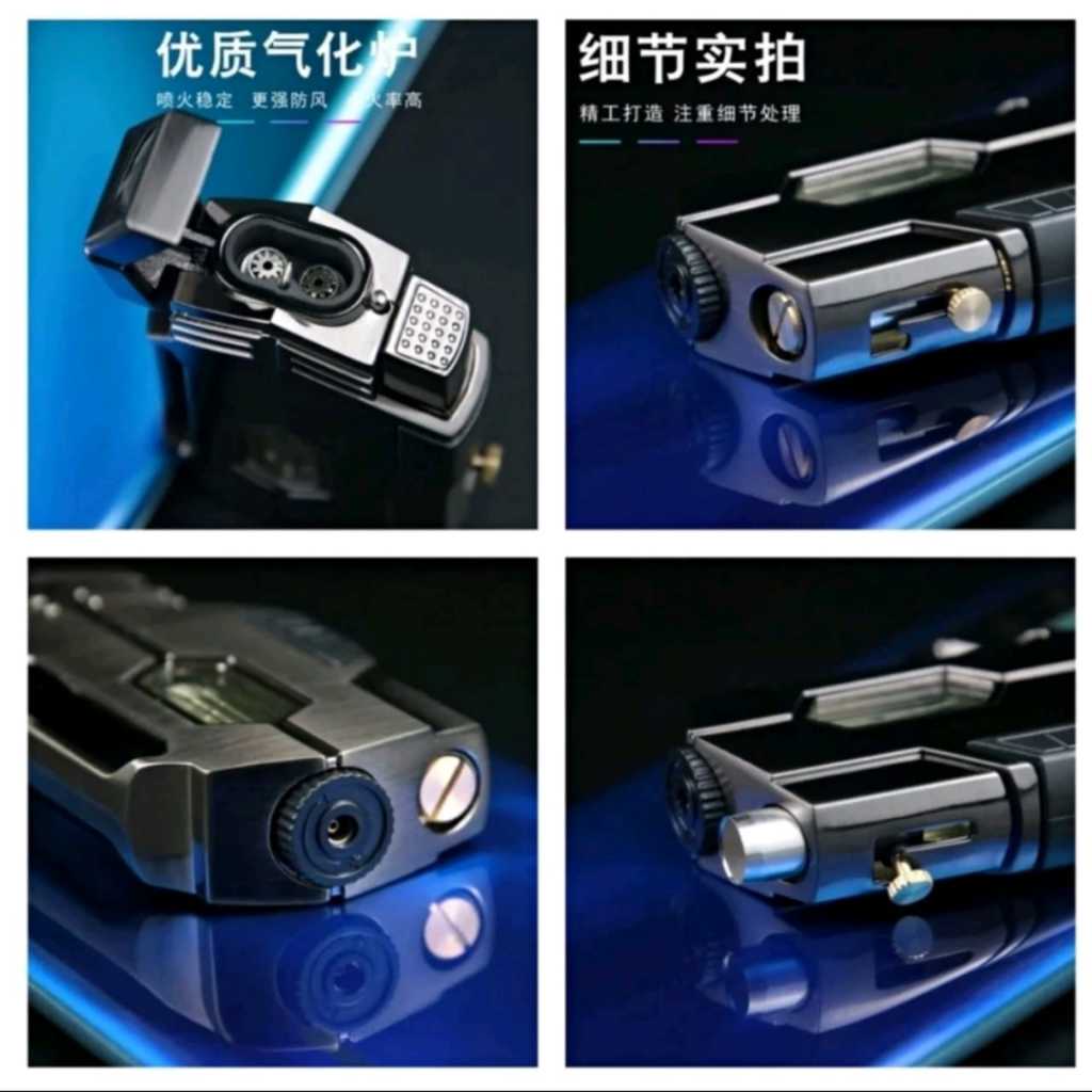 Jual korek api 2 api Flabox Double Jet Flame Lighter MN-106 korek gas ...