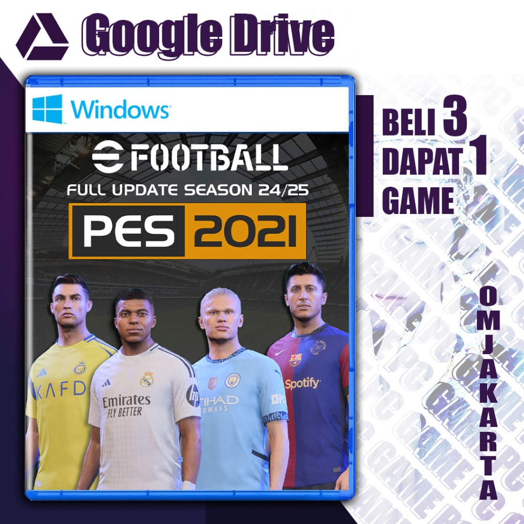 Jual PES 2021 Pro Evolution Soccer 2021 dan Patch Season 2025 | Shopee Indonesia