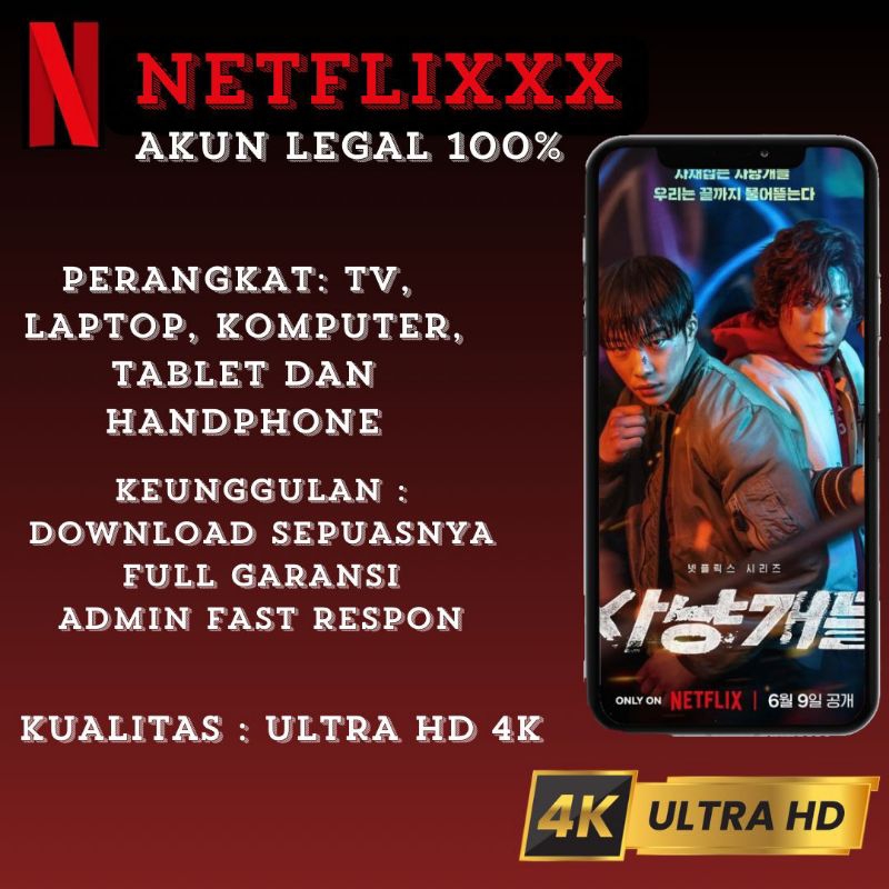 Jual NETFLIXXX PREMIUM ANTI SCREEN LIMIT BERGARANSI | Shopee Indonesia