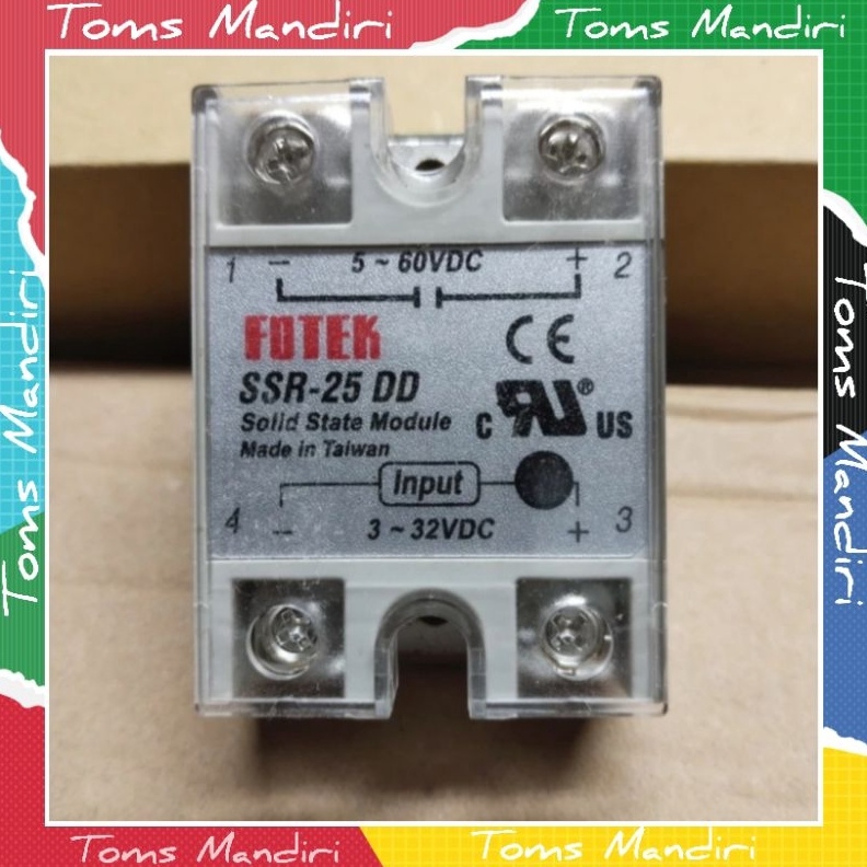 Jual BARANG ORIGINAL Solid State Relay Fotek Ssr25 DD Ssr 25Dd 25 Amper | Shopee Indonesia