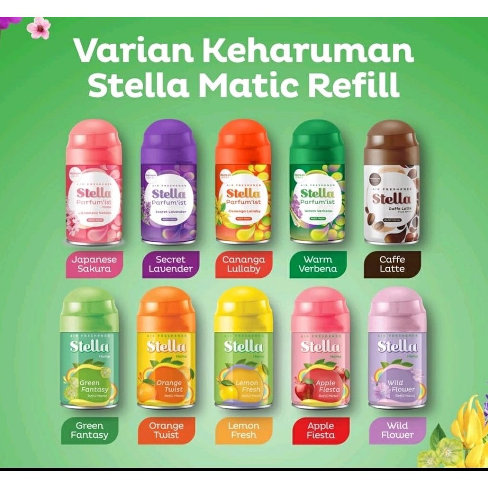 Jual KODE S29T Stella Matic Refill Premium Caffee Latte 225 ml Refill ...