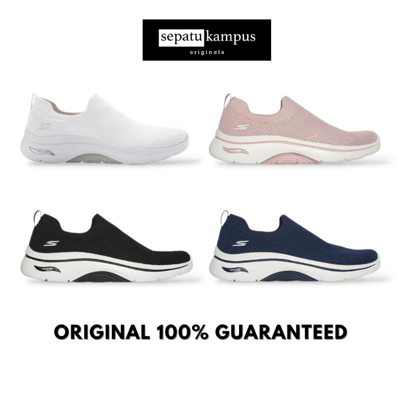 Jual Sepatu Skechers Go Walk Arch Fit 2.0 Women's Sneakers Original ...